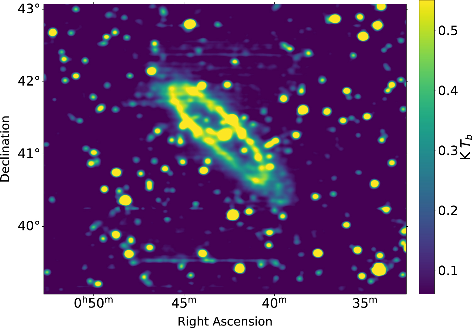 New Continuum Observations of the Andromeda galaxy M31 with FAST ...