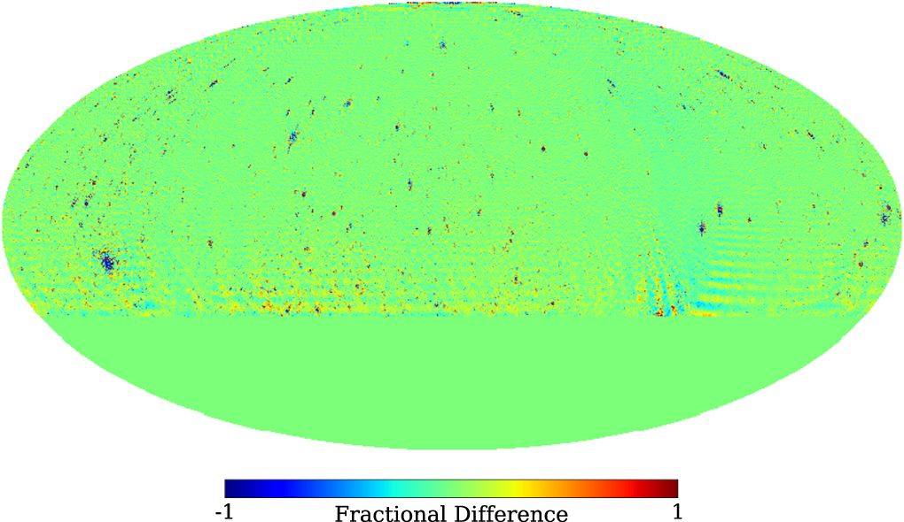 Application of Regularization Methods in the Sky Map Reconstruction of ...