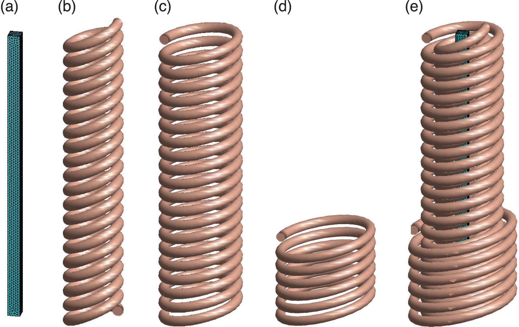 Modeling transcranial magnetic stimulation coil with magnetic cores ...