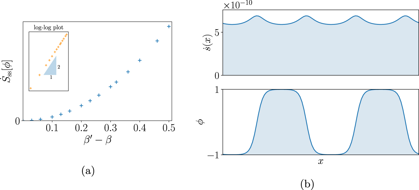 Steady state entropy production rate for scalar Langevin field theories ...