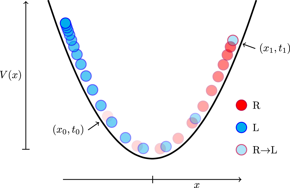 Run-and-tumble motion in a harmonic potential: field theory and entropy ...