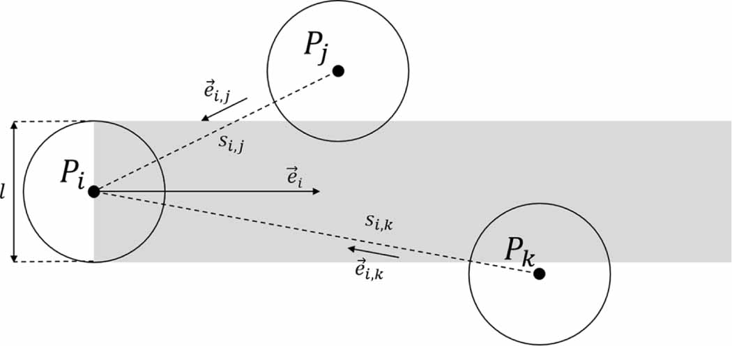 Collision-aware deflection model for boundary-constrained intersecting ...