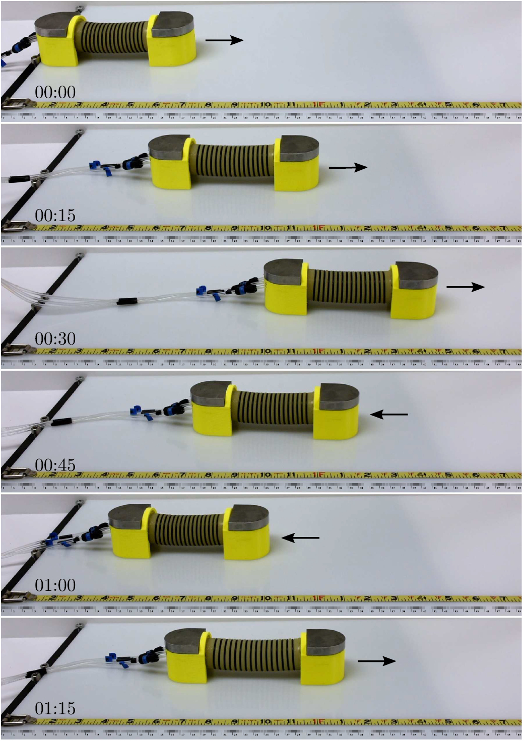 An earthworm-inspired friction-controlled soft robot capable of ...