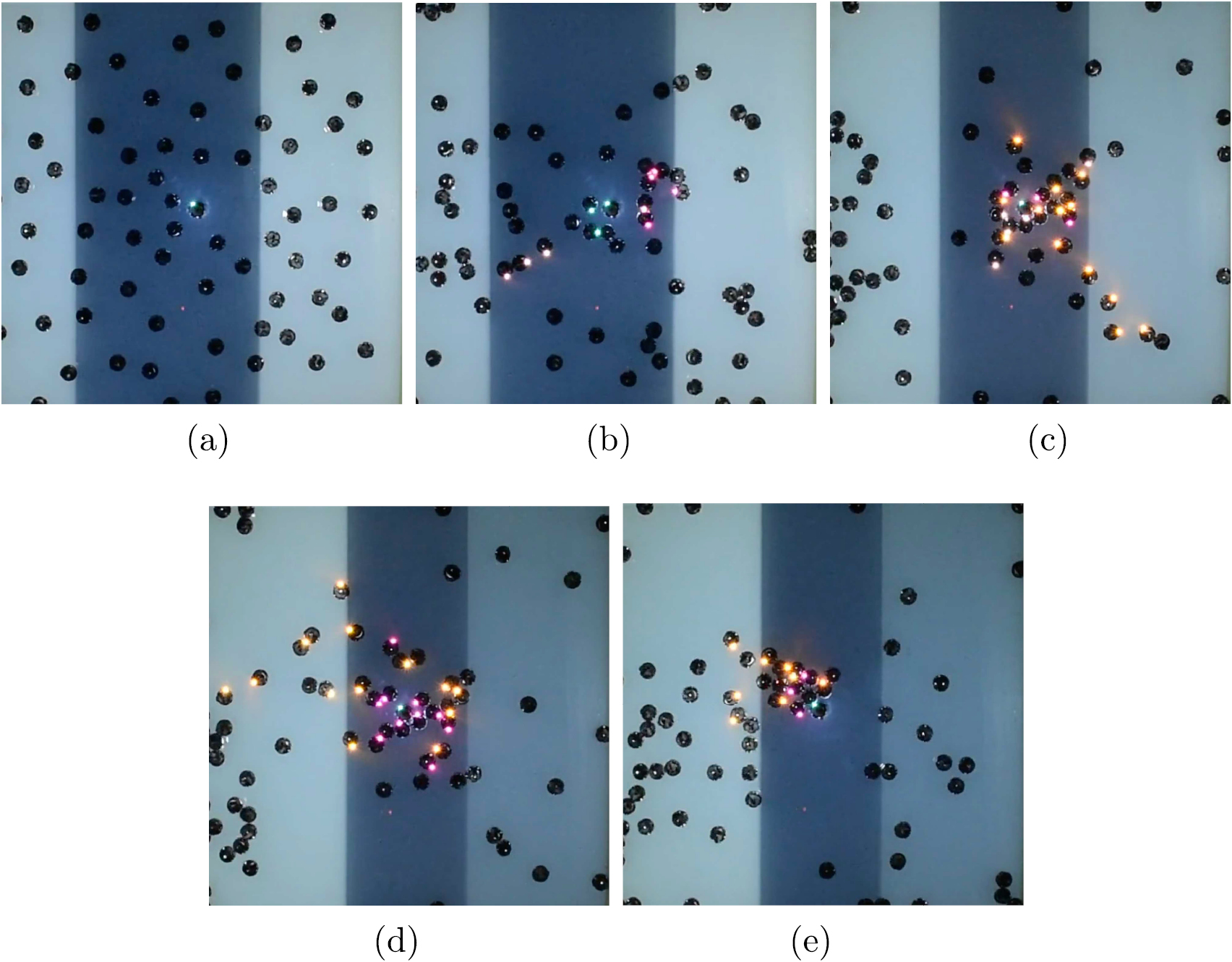 Photomorphogenesis for robot self-assembly: adaptivity, collective ...