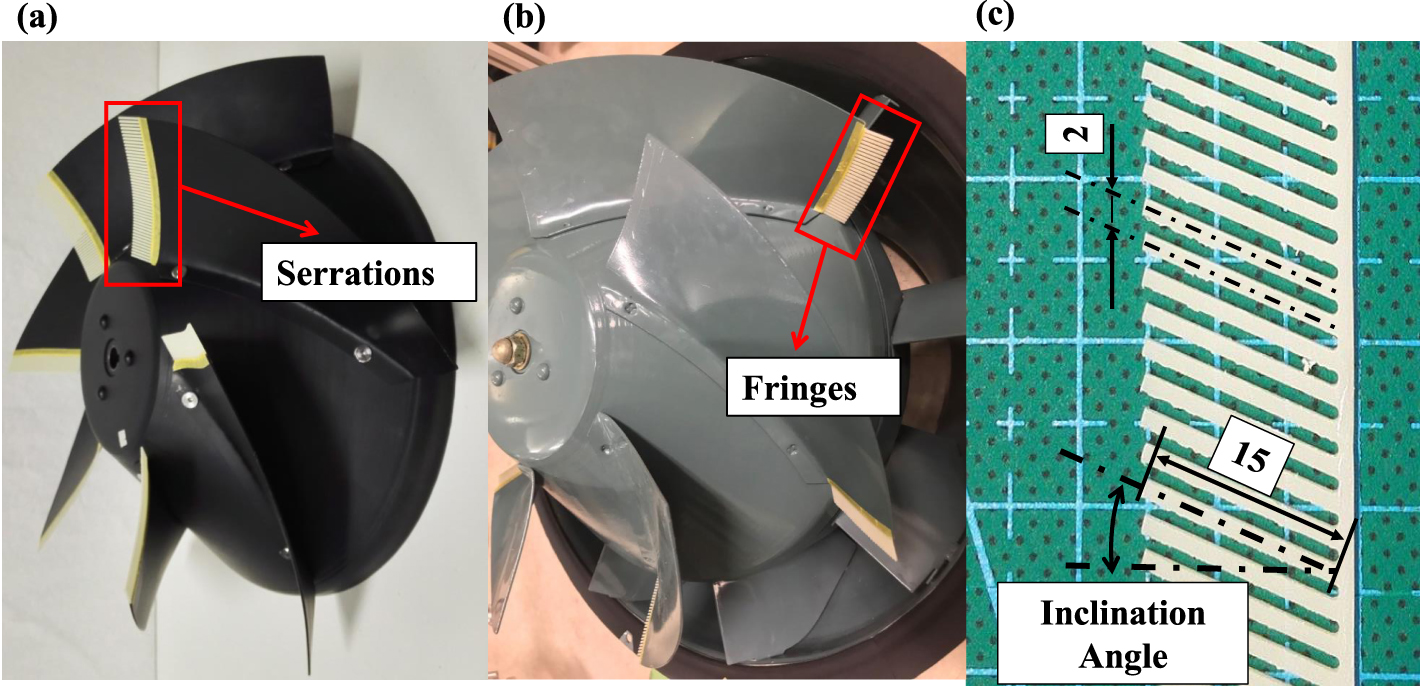 Aeroacoustic characteristics of owl-inspired blade designs in a mixed ...
