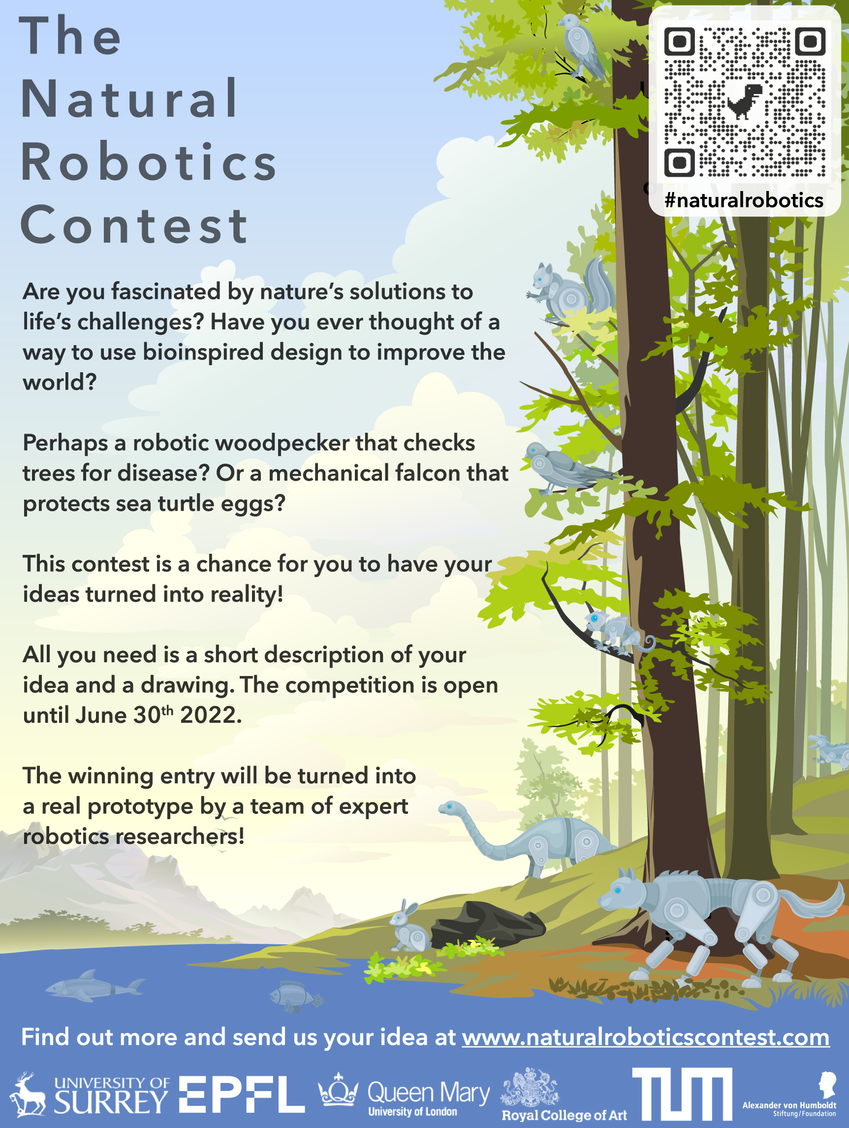 The Natural Robotics Contest: crowdsourced biomimetic design - IOPscience