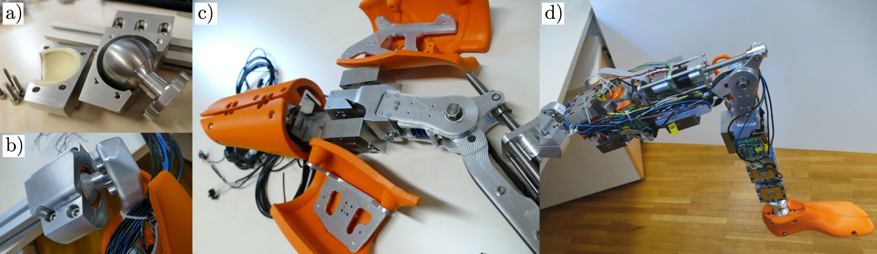 A mechatronic leg replica to benchmark human–exoskeleton physical ...