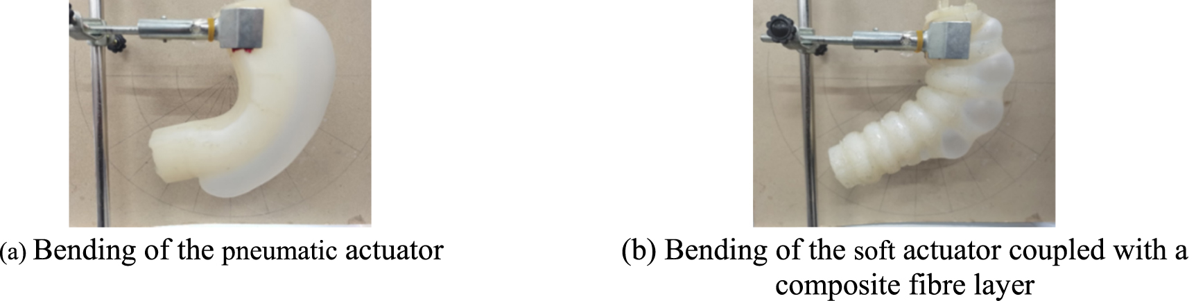 Kinematic modelling and experimental testing of a particle-jamming soft ...