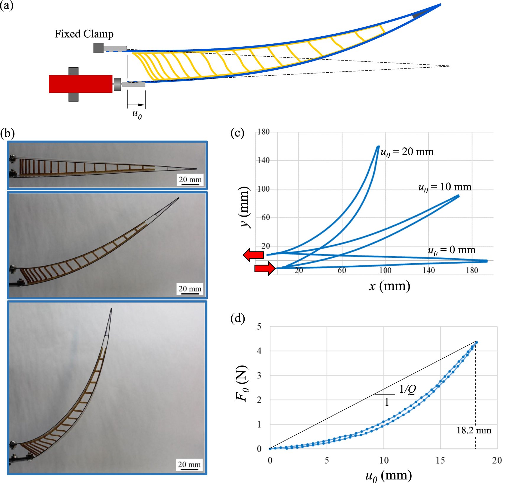 Gradients of properties increase the morphing and stiffening ...