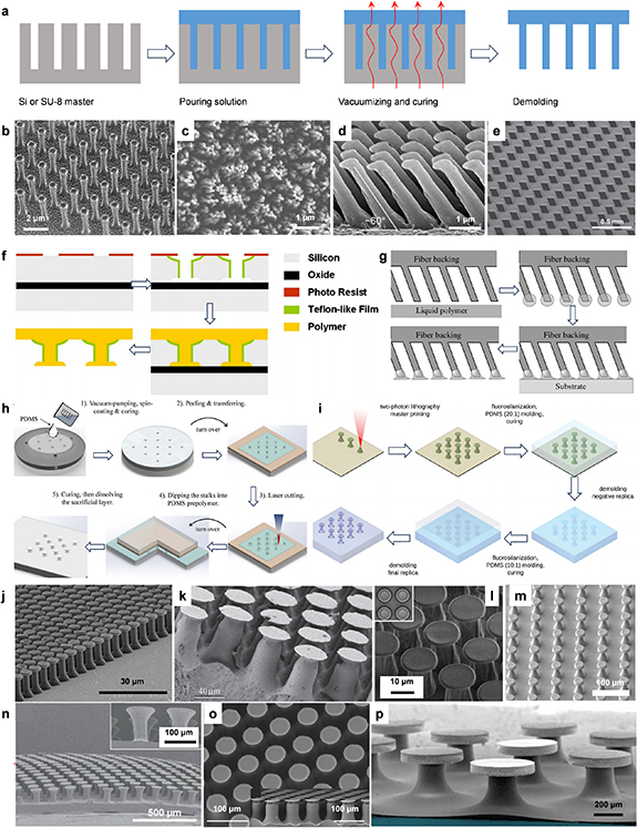 A review of bioinspired dry adhesives: from achieving strong adhesion ...