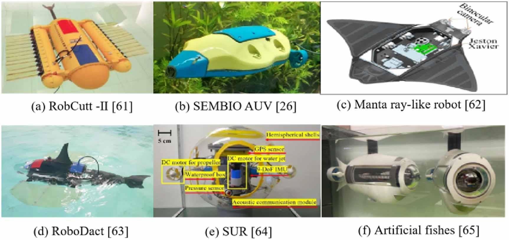 Bio-inspired swarm of underwater robots: a review - IOPscience