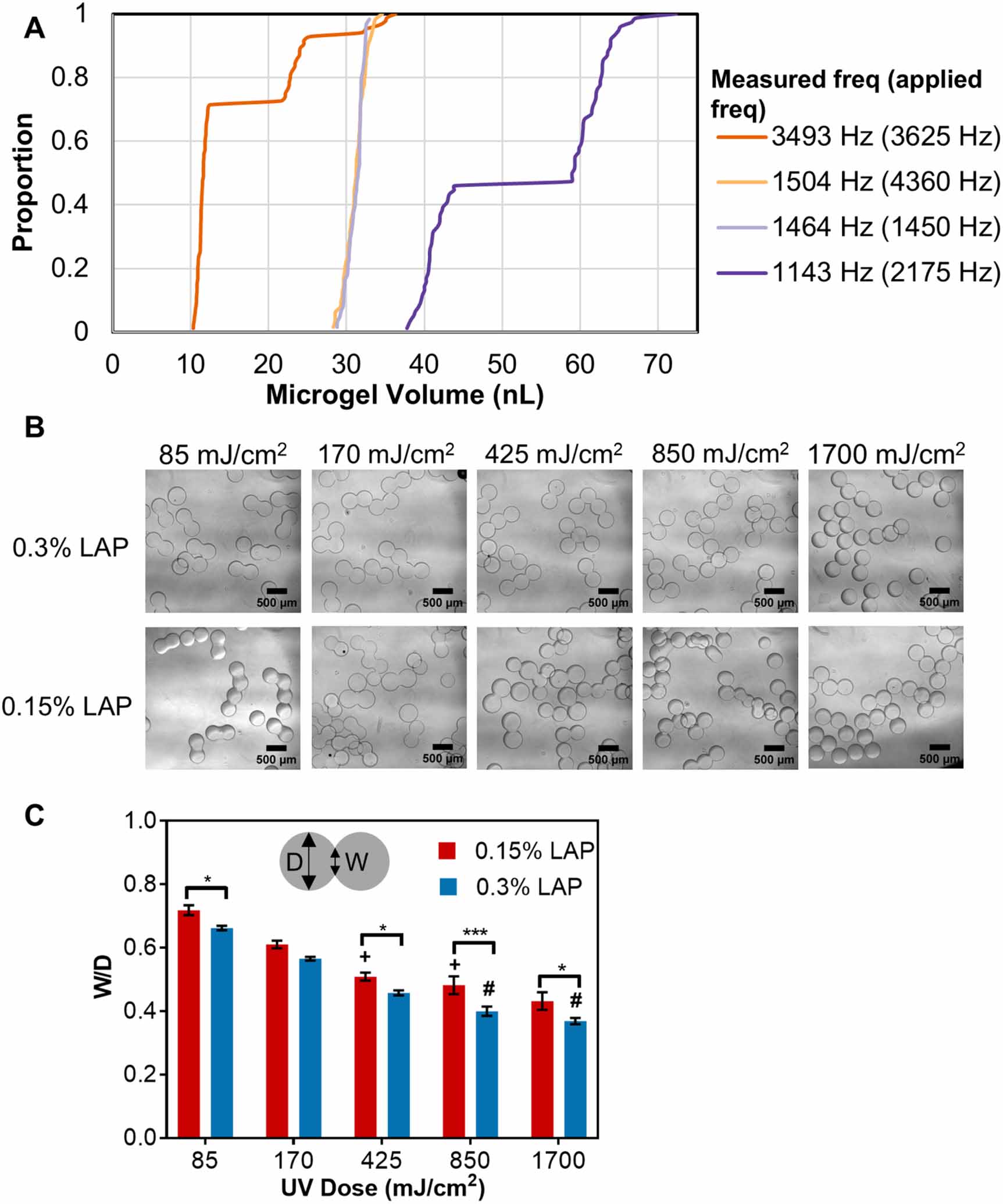 Rapid curing dynamics of PEG-thiol-ene resins allow facile 3D ...