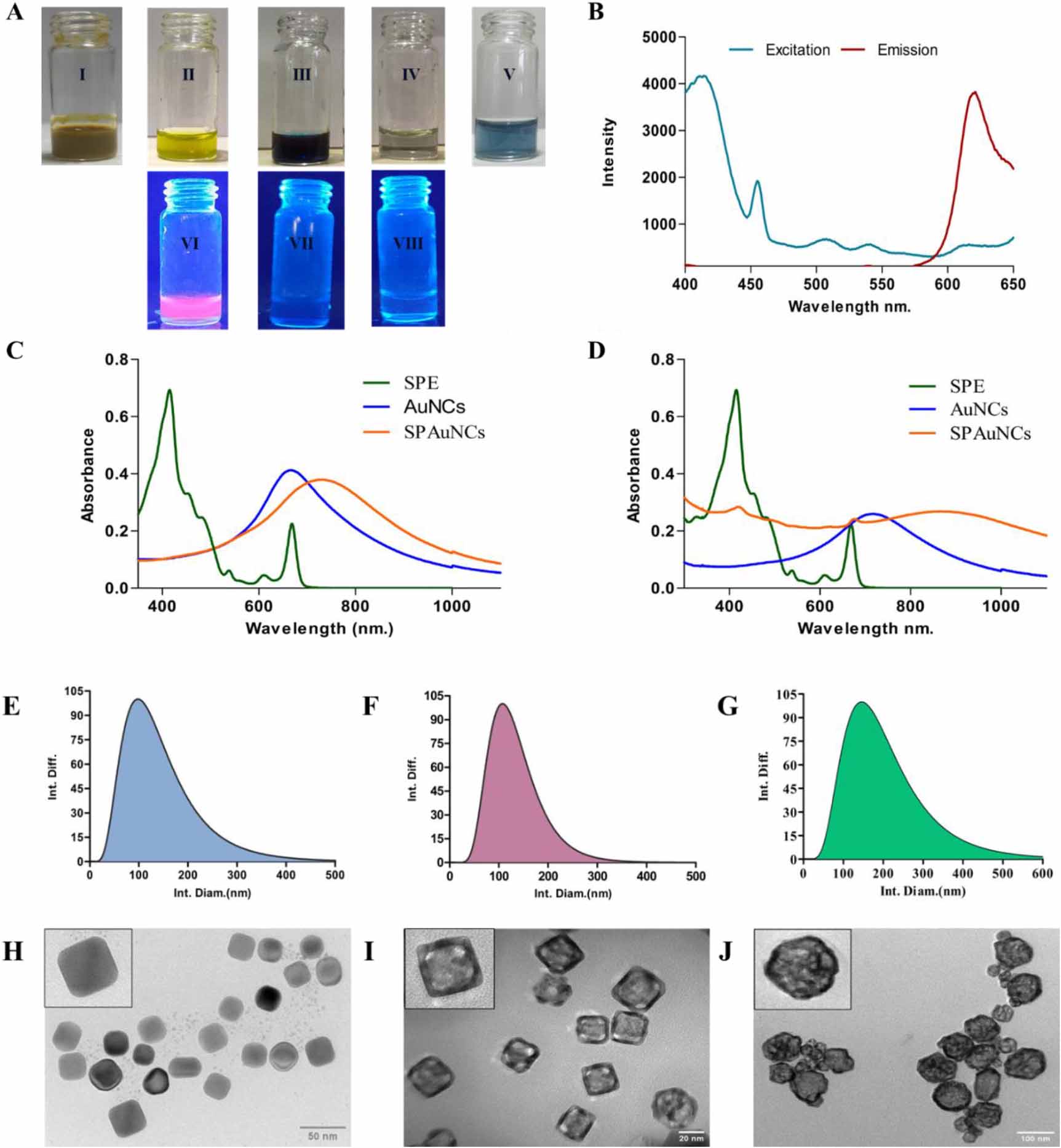 Gold nanocages co-assembled with Spinacia oleracea extract combined ...