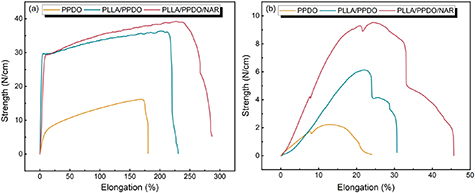 A coaxial electrospun PLLA/PPDO/NAR mesh for abdominal wall hernia ...