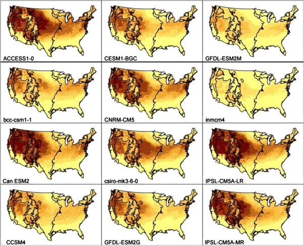 Spring plant phenology and false springs in the conterminous US during ...
