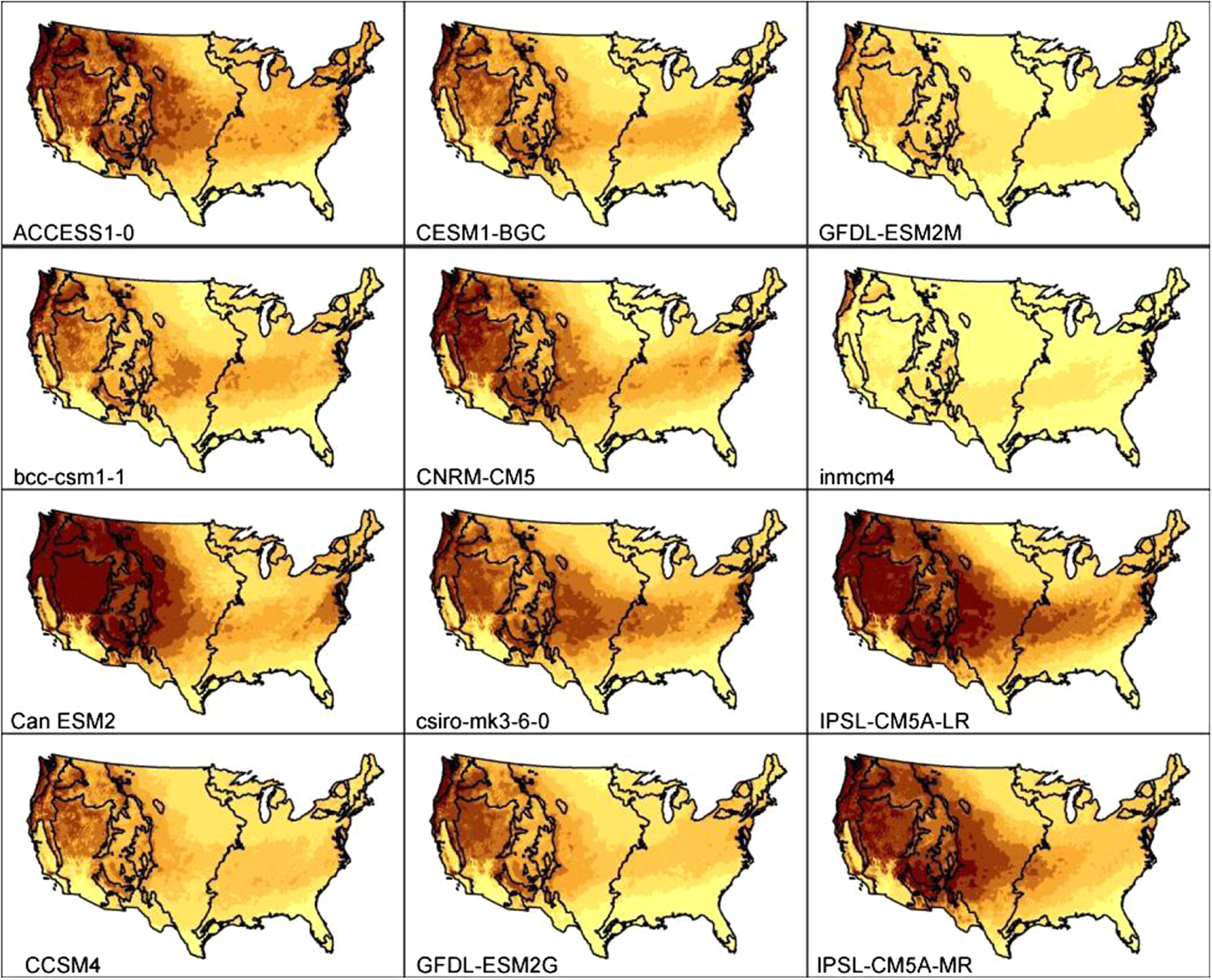 Spring plant phenology and false springs in the conterminous US during ...