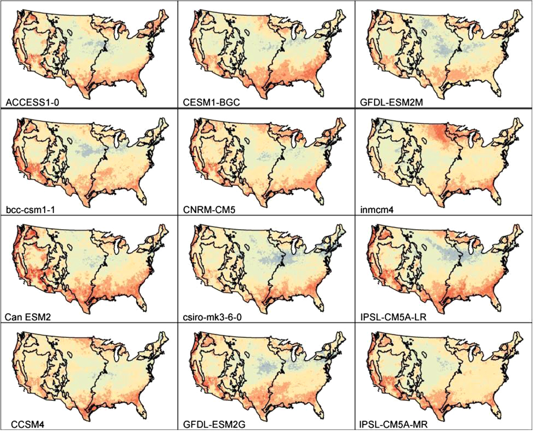 Spring plant phenology and false springs in the conterminous US during ...