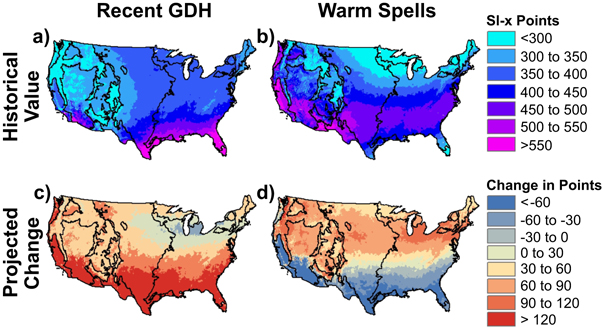 Spring plant phenology and false springs in the conterminous US during ...