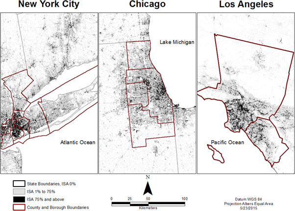 Landscapes of thermal inequity: disproportionate exposure to urban heat ...