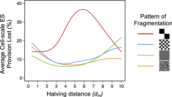 Strong and nonlinear effects of fragmentation on ecosystem service ...