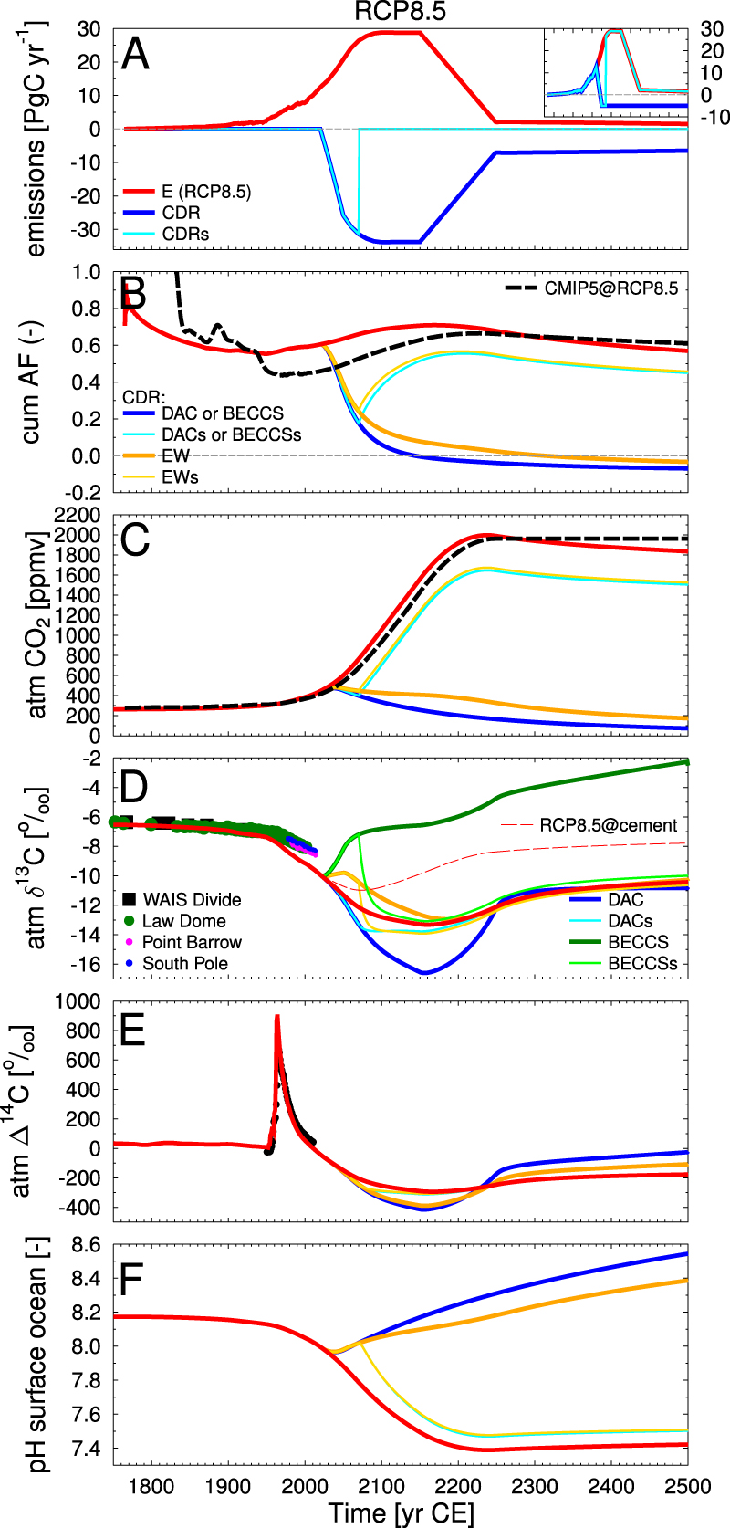 Using the Suess effect on the stable carbon isotope to distinguish the ...