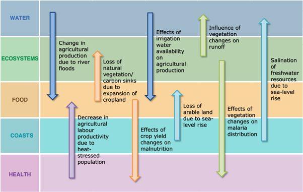 Assessing inter-sectoral climate change risks: the role of ISIMIP ...