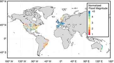 Recent changes in extreme floods across multiple continents - IOPscience