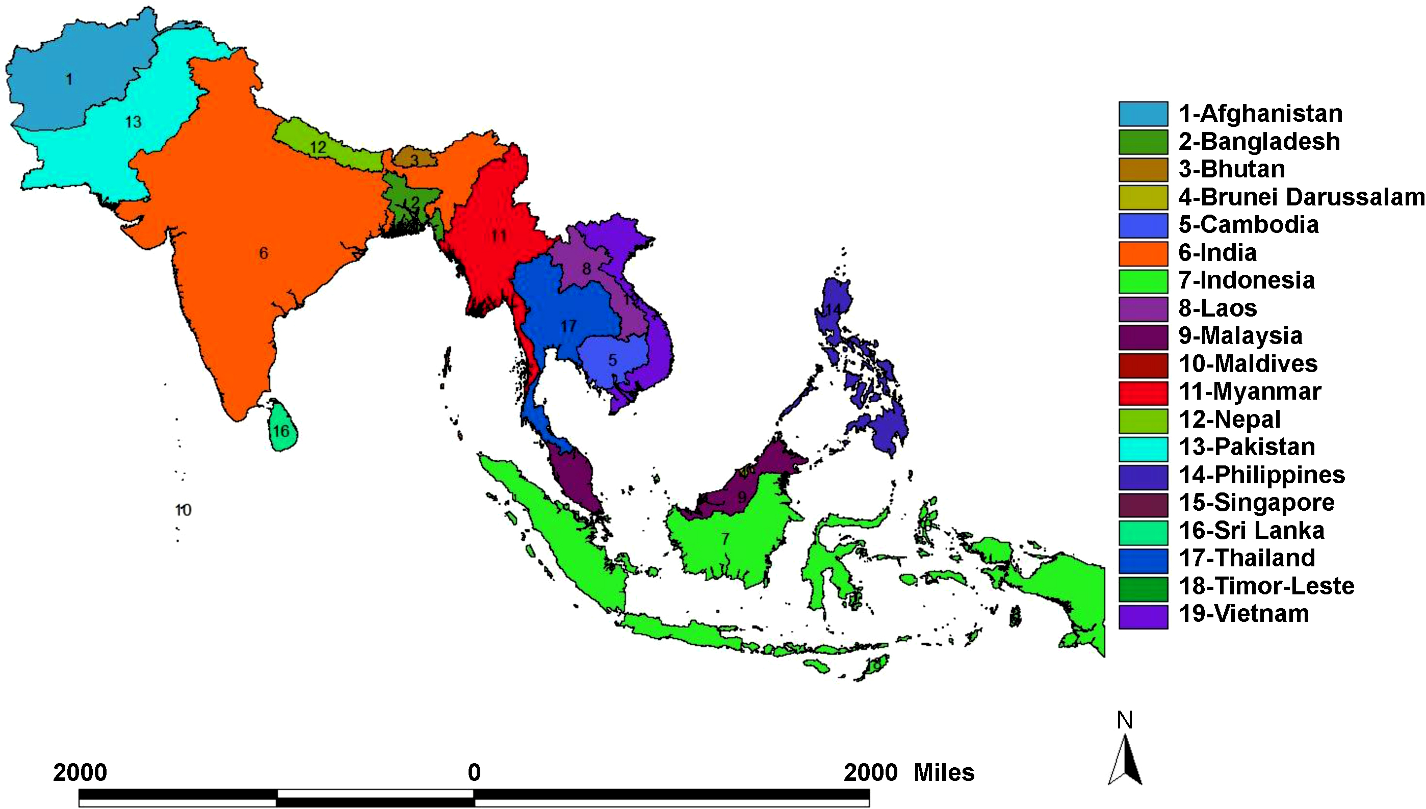 Land cover, land use changes and air pollution in Asia: a synthesis ...