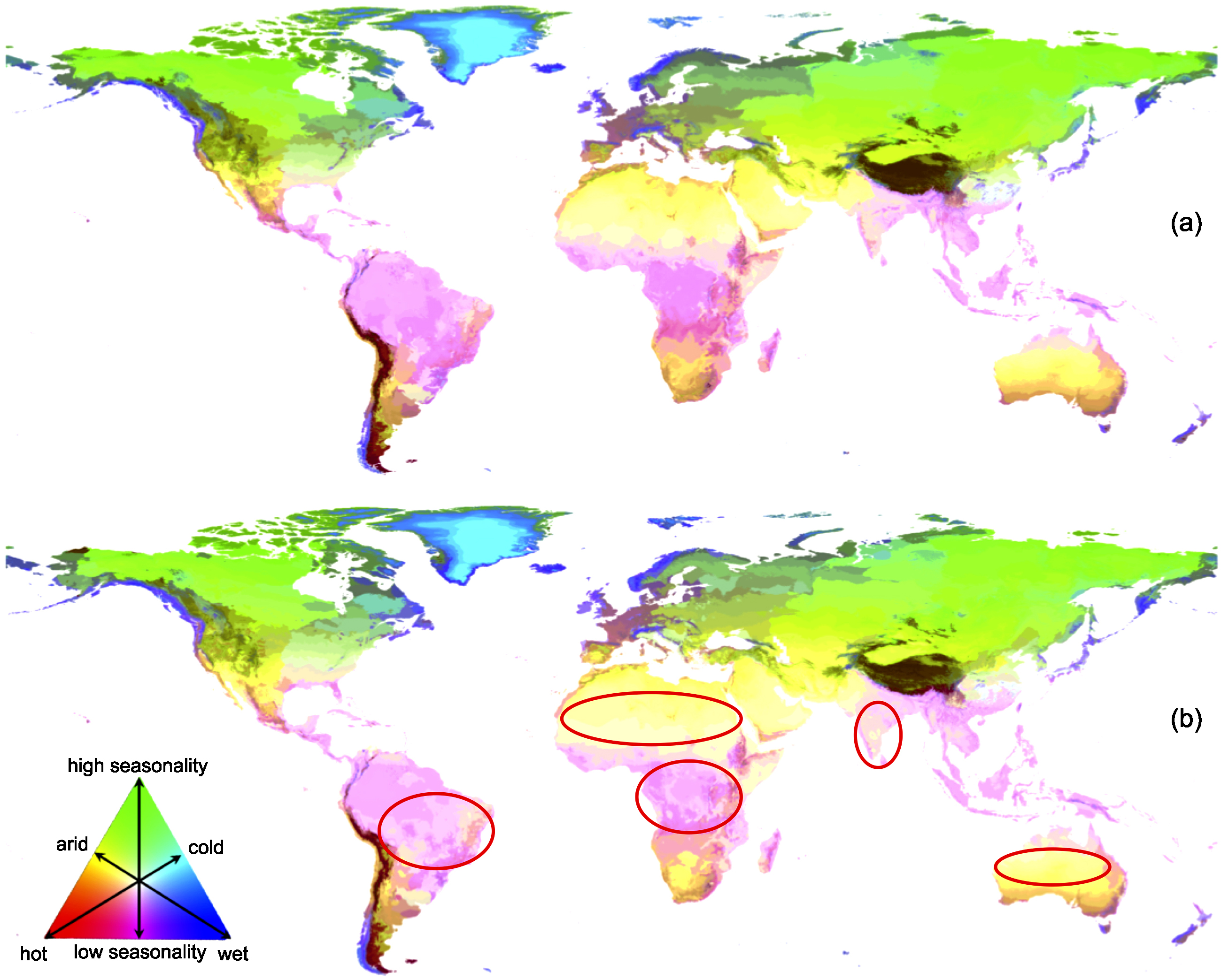 Understanding global climate change scenarios through bioclimate ...