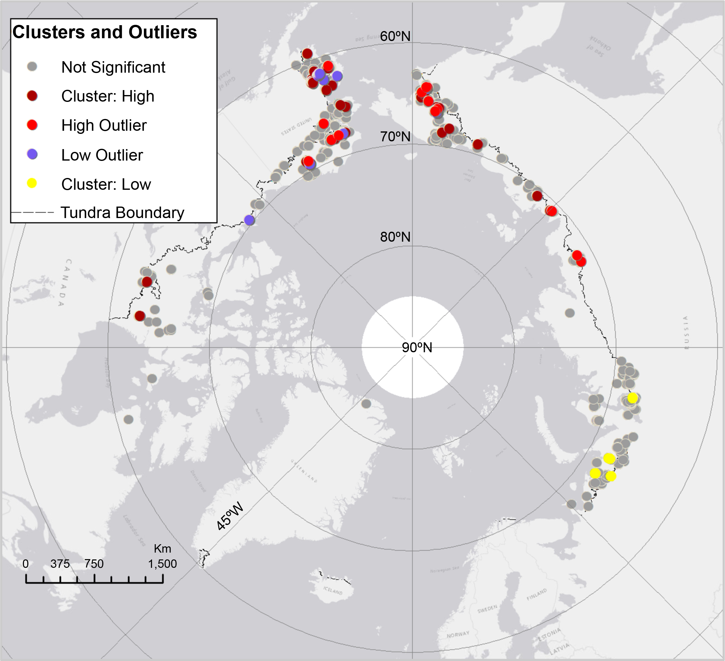 Circumpolar spatio-temporal patterns and contributing climatic factors ...