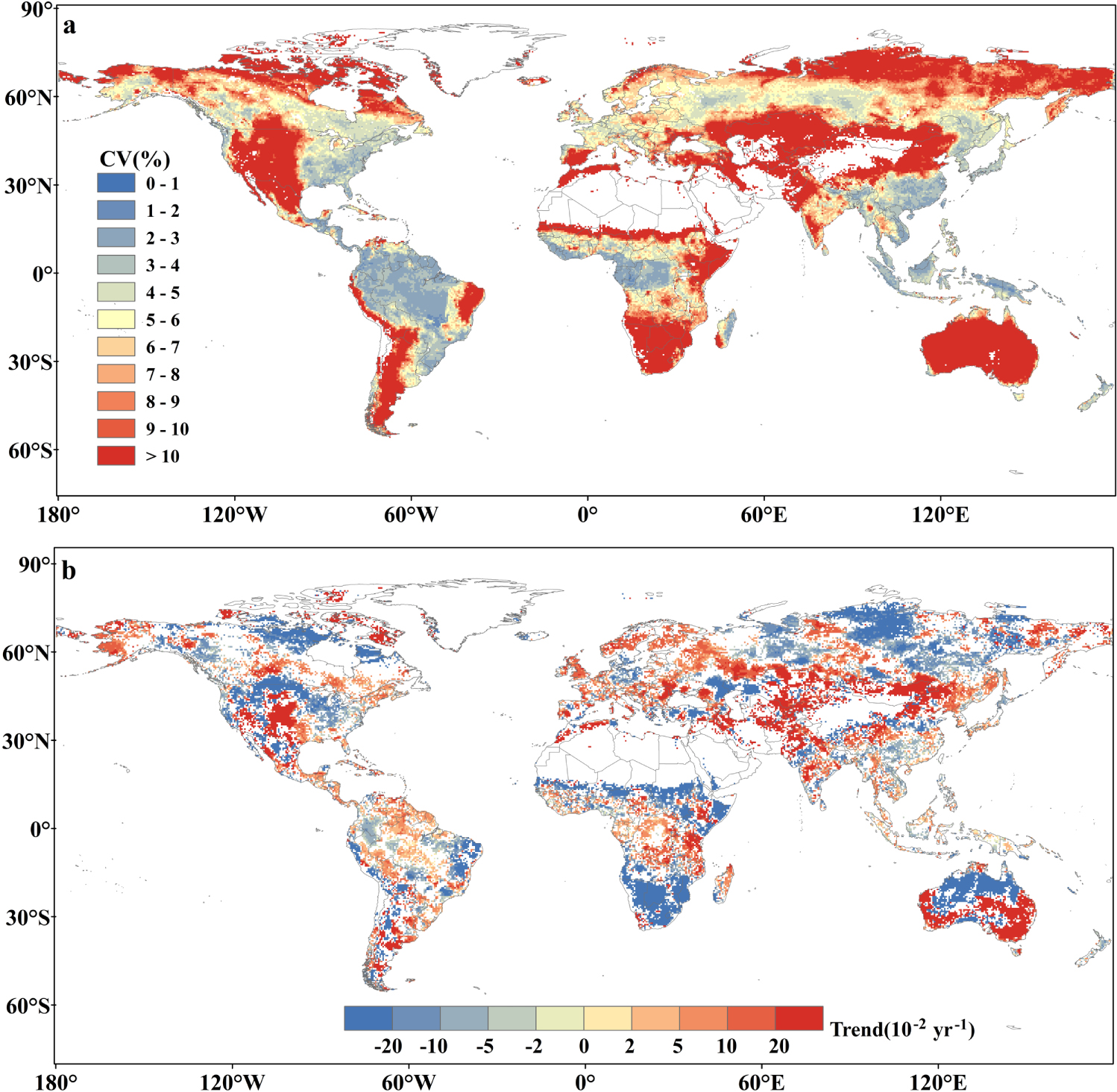 Increasing interannual variability of global vegetation greenness ...