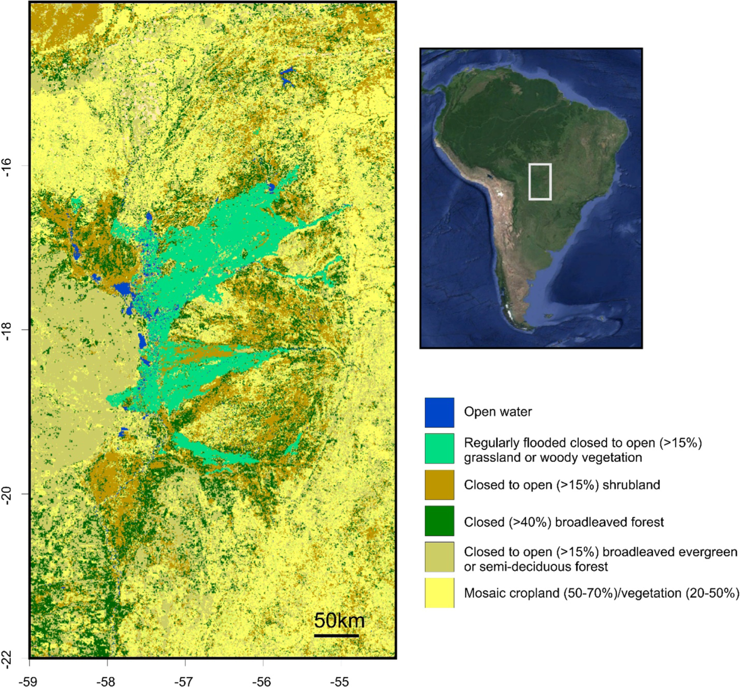 Vegetation, rainfall, and pulsing hydrology in the Pantanal, the world ...