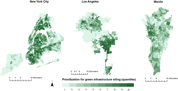 A green infrastructure spatial planning model for evaluating ecosystem ...