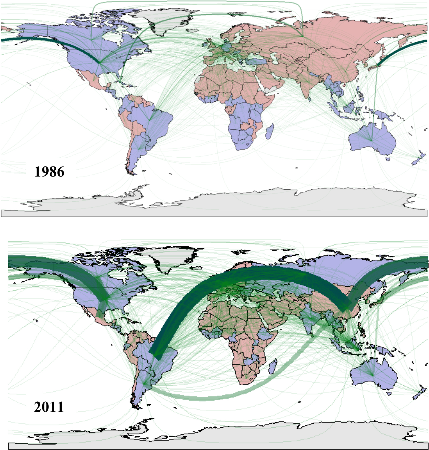 Global virtual water trade and the hydrological cycle: patterns ...