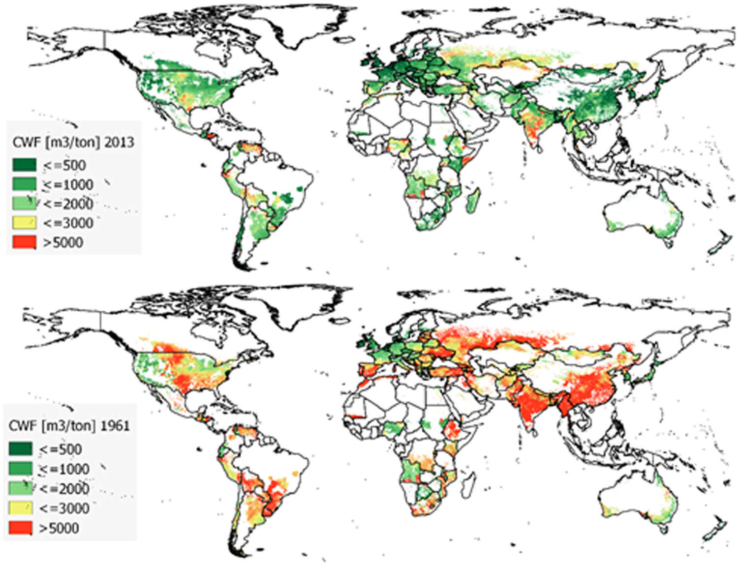 Global virtual water trade and the hydrological cycle: patterns ...