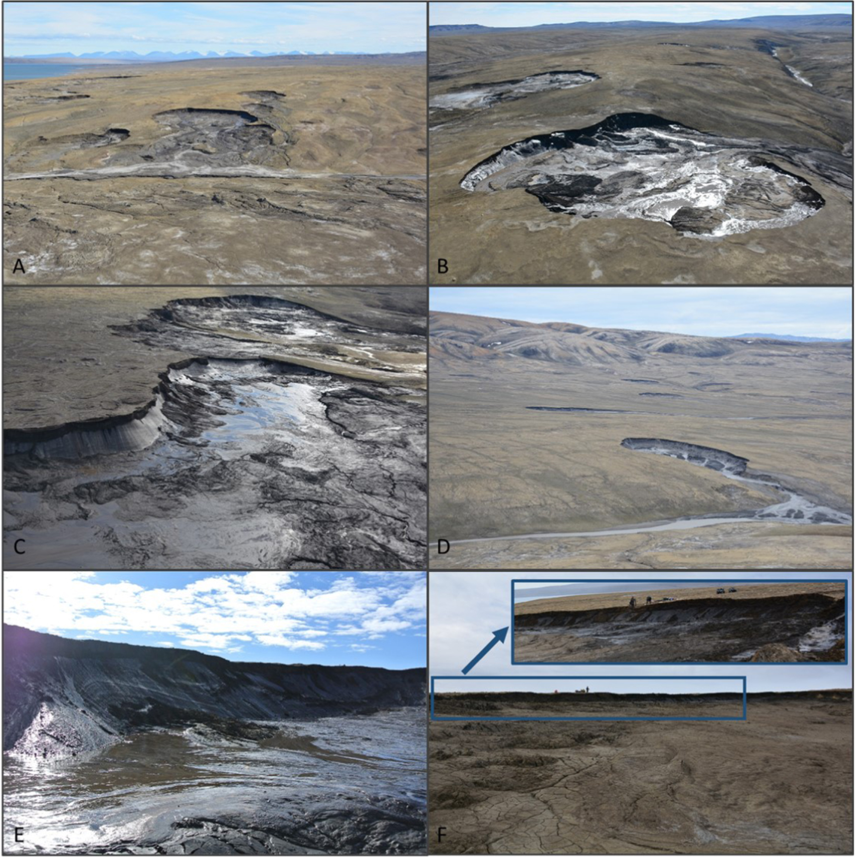 Rapid initialization of retrogressive thaw slumps in the Canadian high ...