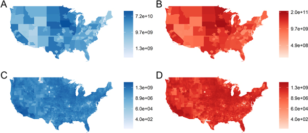 Food flows between counties in the United States - IOPscience