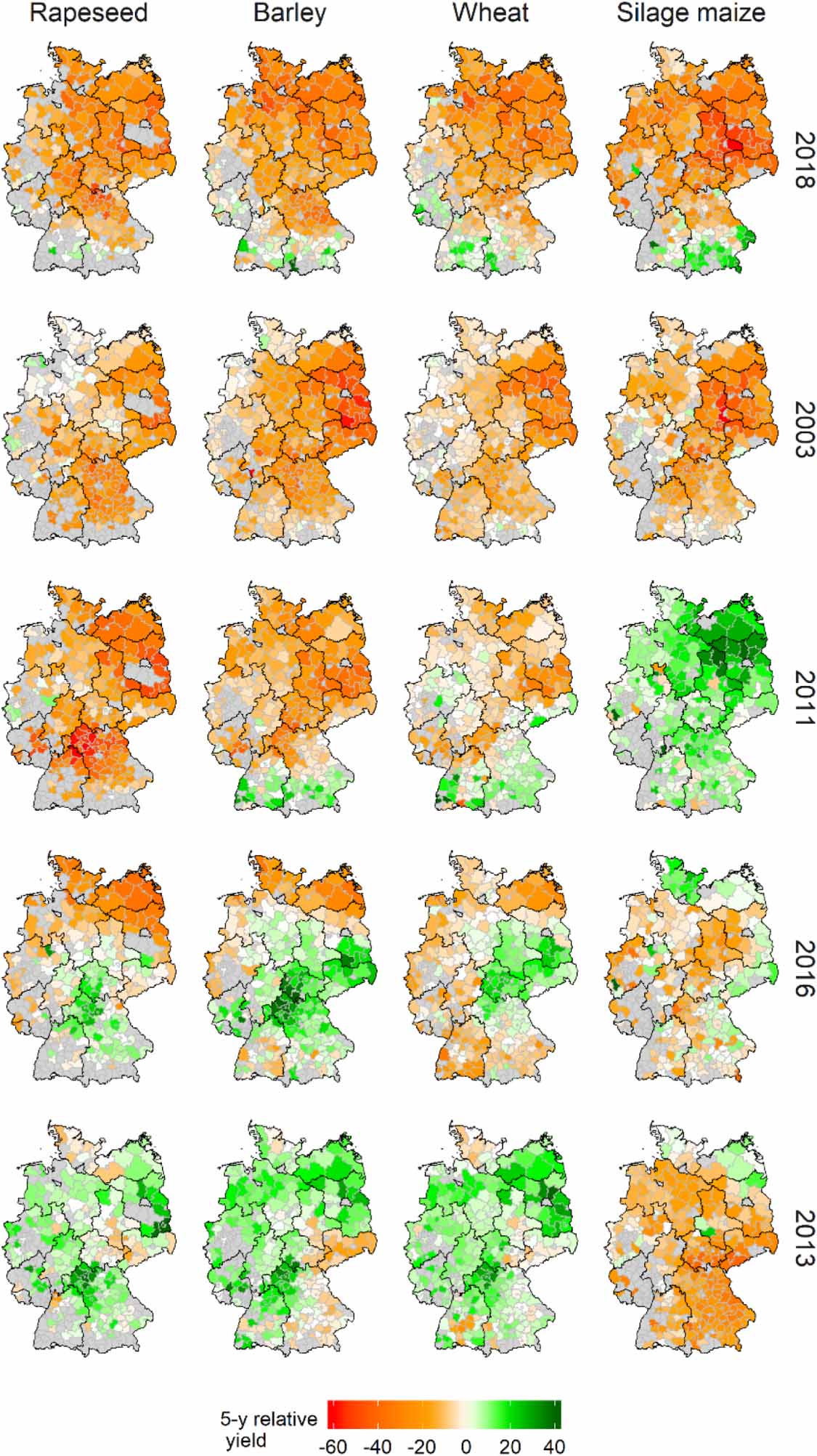 No perfect storm for crop yield failure in Germany - IOPscience