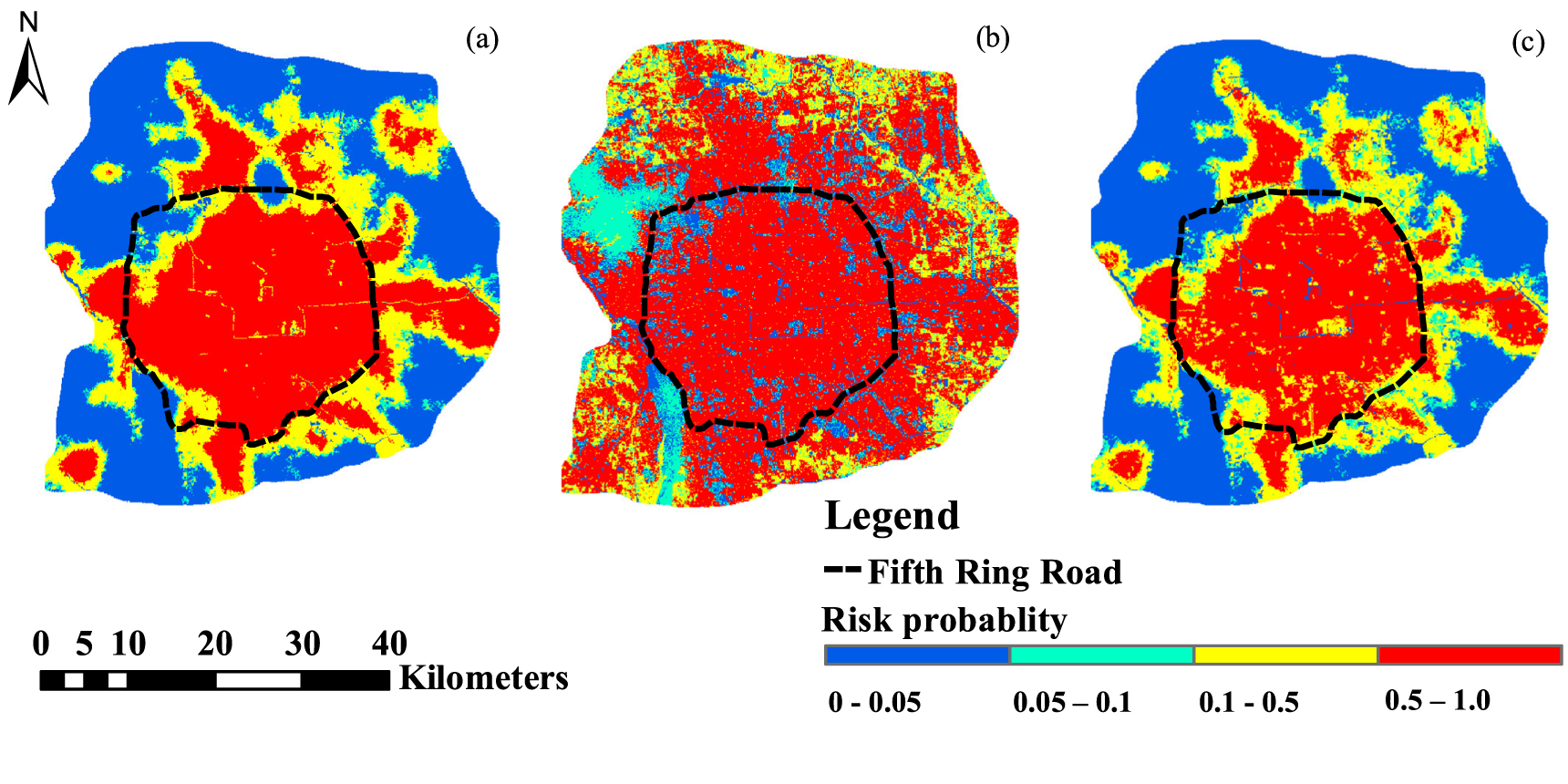 A new risk probability calculation method for urban ecological risk ...