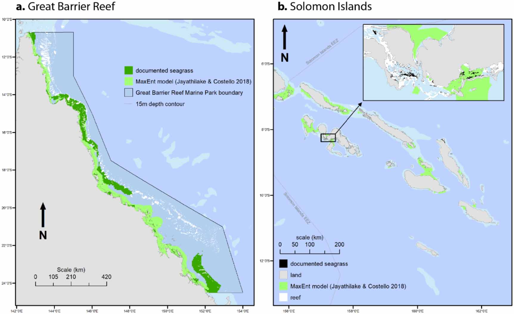 The global distribution of seagrass meadows - IOPscience