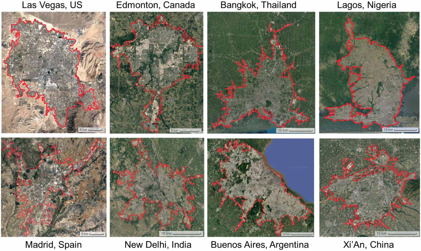Mapping global urban boundaries from the global artificial impervious ...