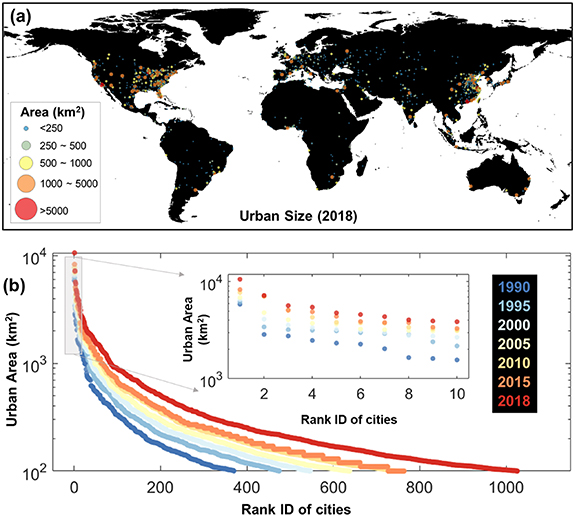 Mapping global urban boundaries from the global artificial impervious ...
