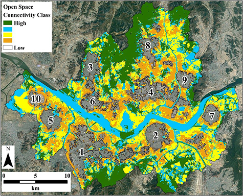 Open space networks can guide urban renewal in a megacity - IOPscience