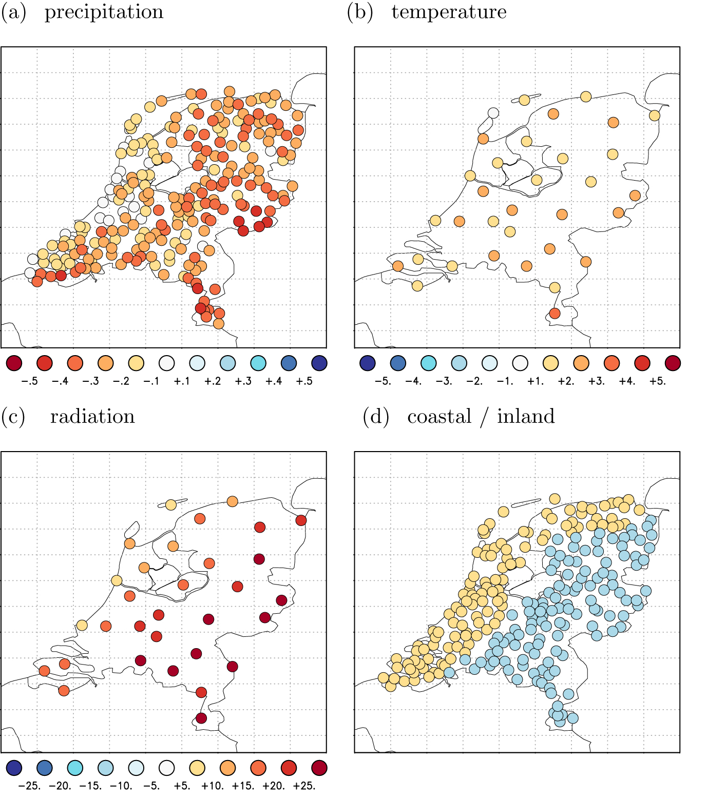 Regional differentiation in climate change induced drought trends in ...
