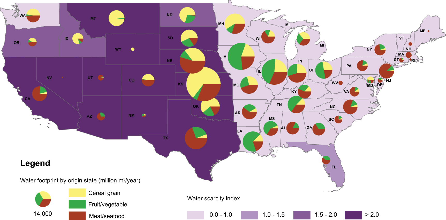 Virtual nitrogen and virtual water transfers embedded in food trade ...