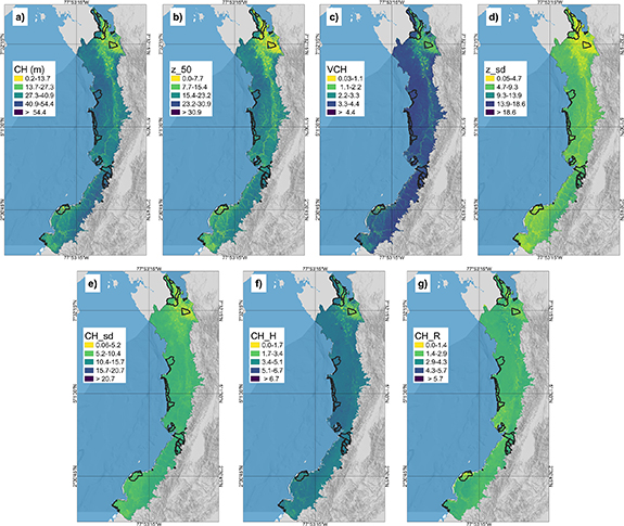 Mapping tree diversity in the tropical forest region of Chocó-Colombia ...