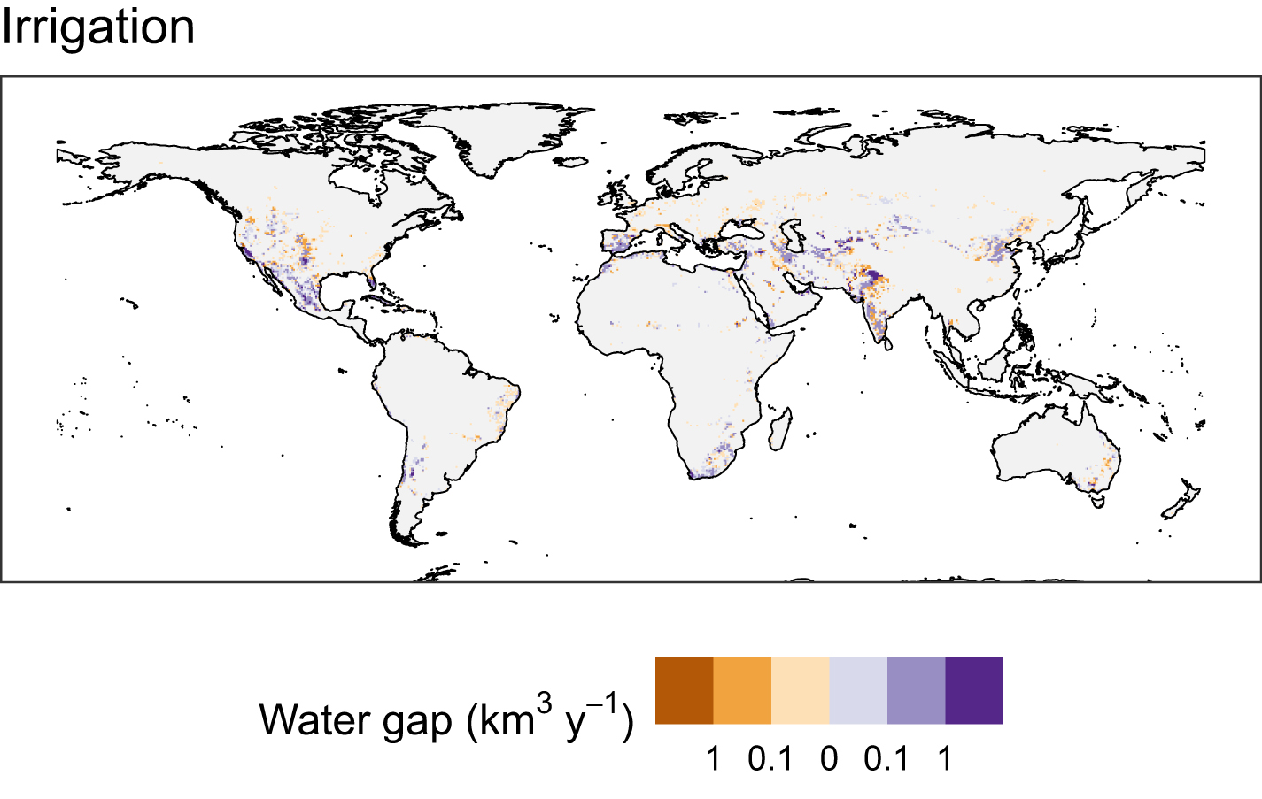 Worldwide water constraints on attainable irrigated production for ...