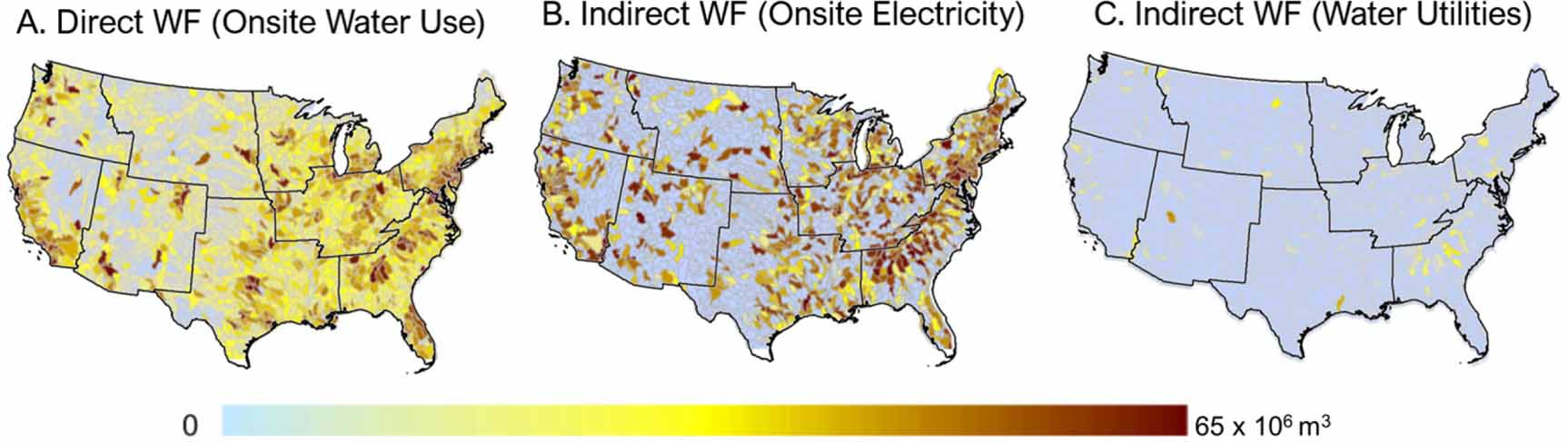 The environmental footprint of data centers in the United States ...