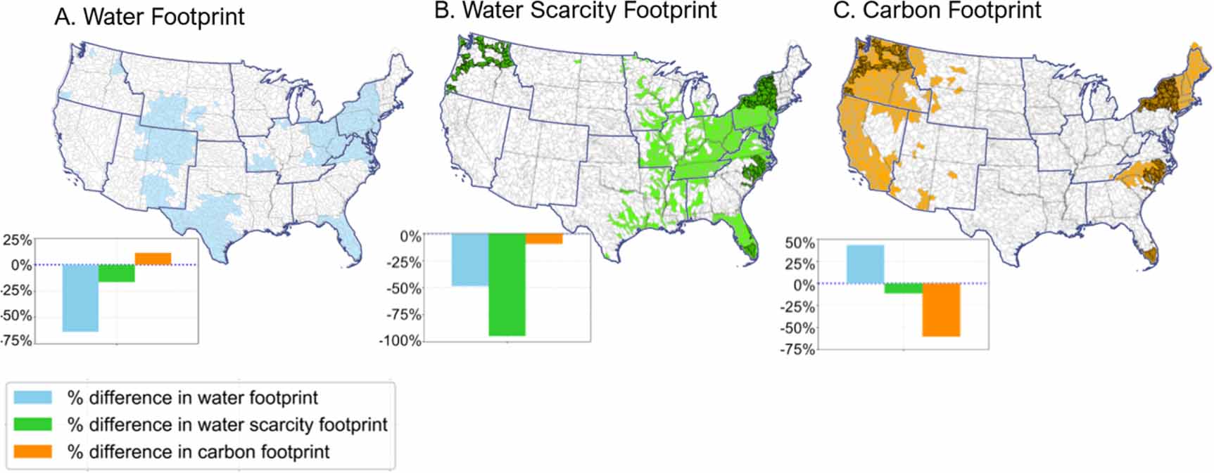 The environmental footprint of data centers in the United States ...