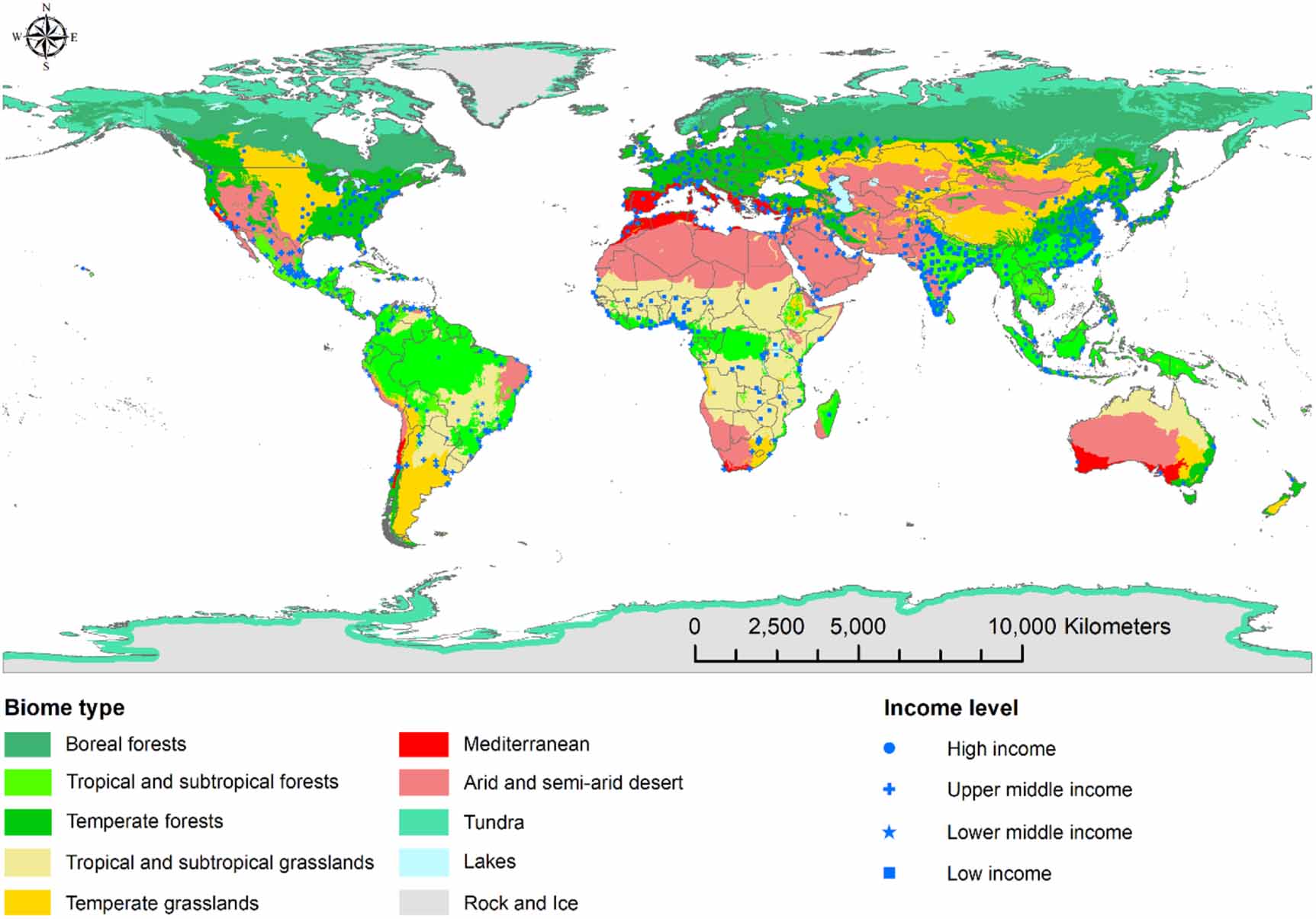 Mapping the maximum extents of urban green spaces in 1039 cities using ...